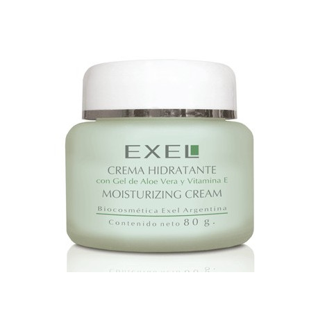 BioCosmética Exel Crema Hidratante con Gel de Aloe Vera y Vitamina E x ...